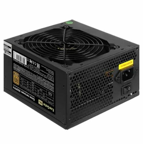 Блок питания ExeGate 800PPH EX282156RUS-OEM-S 800W (EX282156RUS-OEM-S) черный - 800 Вт, 80+ Bronze, ATX 20+4 пин, 4 pin + 4 pin x2 CPU, 8 SATA, 4 x 6+2 pin PCI-E