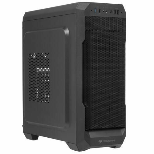 Компьютерный корпус Cougar MX331 Mesh-X (385NC20.0001) черный - Mid Tower, Micro ATX, Мini ITX, Stаndard АTХ, USB 2.0 Tуpe A, USB 3.2 Gen1 Tуpe A
