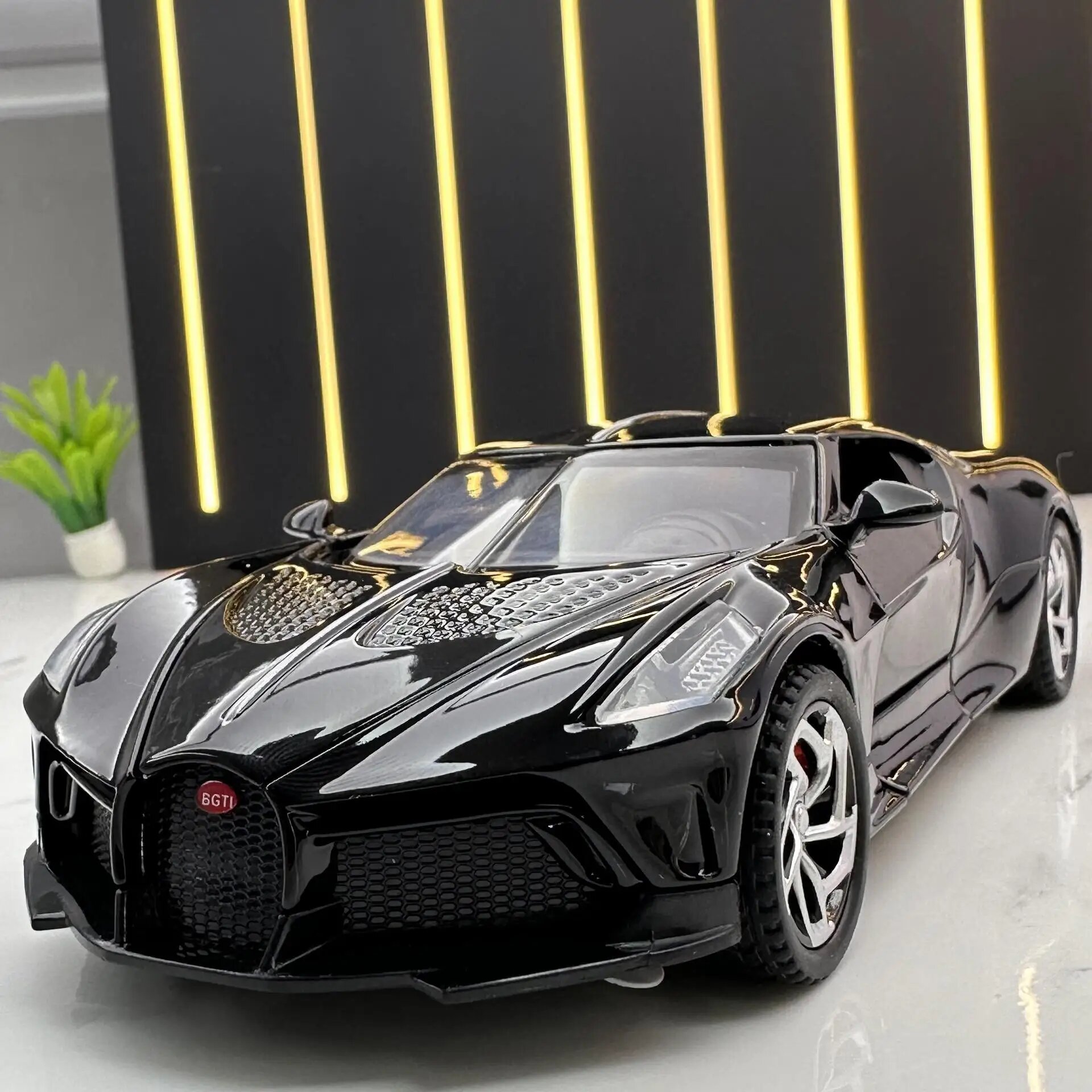 Модель Bugatti La Voiture Noire 1:32, Matter black NoBox