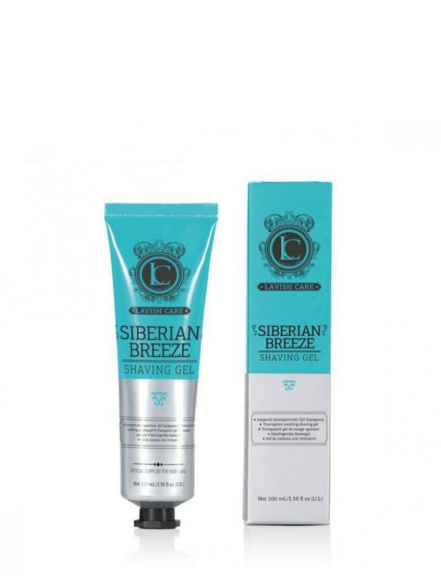 Гель для бритья мужской Lavish Care "Siberian Breeze Shaving Gel", 100 мл
