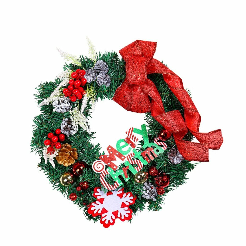 Рождественские сосны лестницы , Праздничные дверные гирлянды для висящих украшений на стене