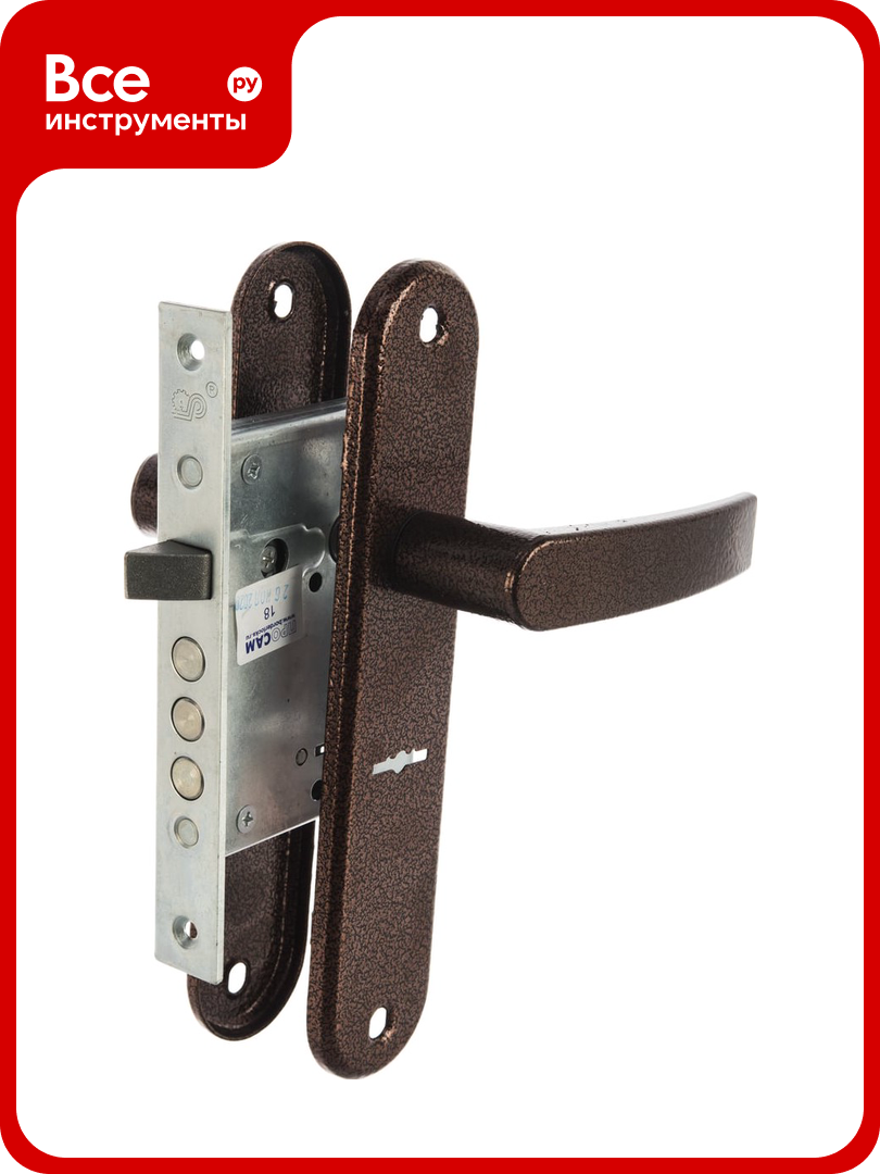 Врезной замок BORDER 77311 19311, металл, с высокой устойчивостью к механическим