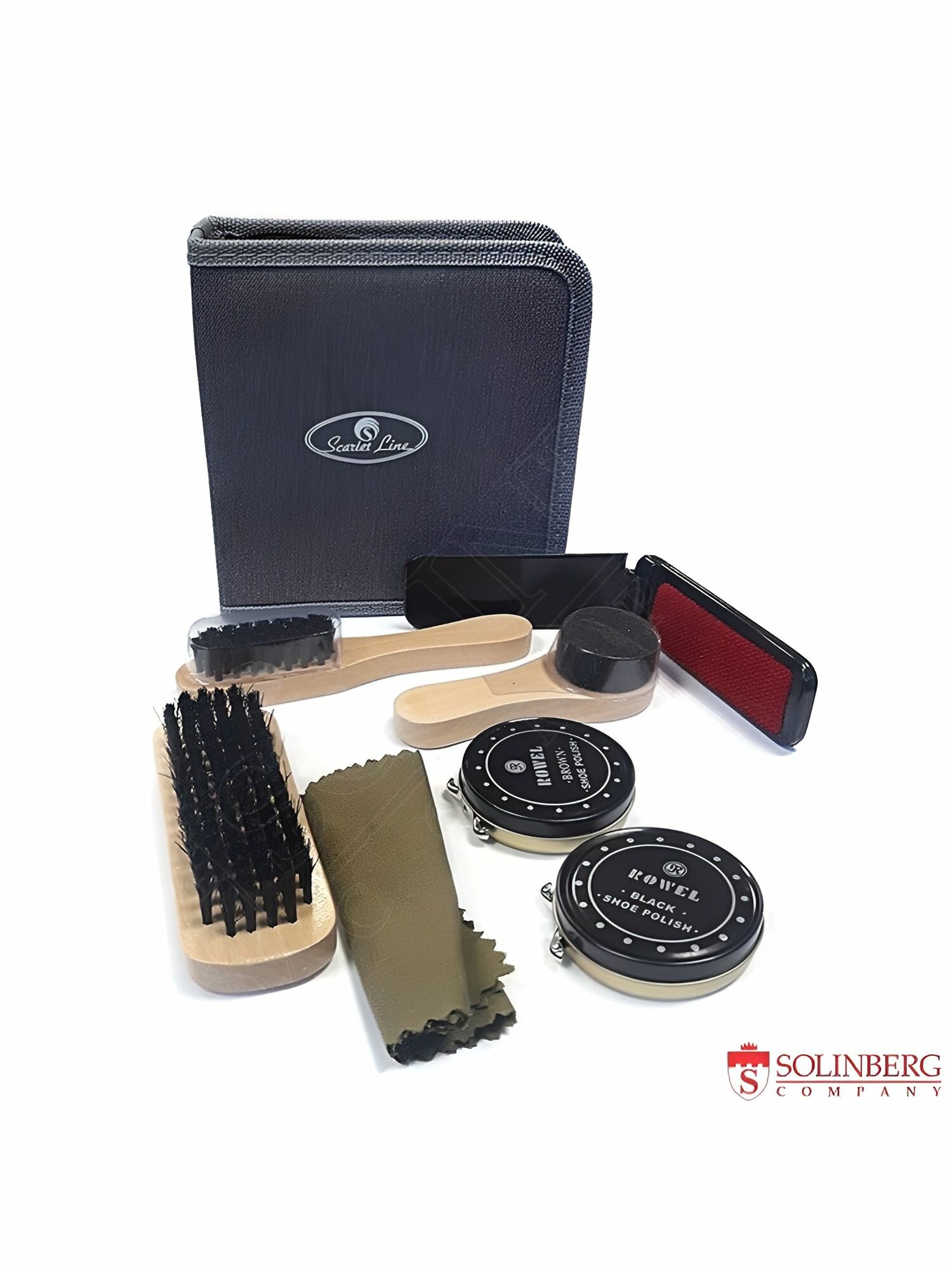 Набор по уходу за обувью Scarlet Line CW 012375 (9 предметов).