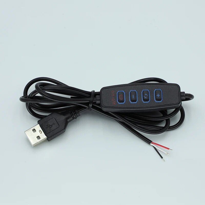 USB диммер JCD для двухцветной светодиодной ленты 1pcs, черный