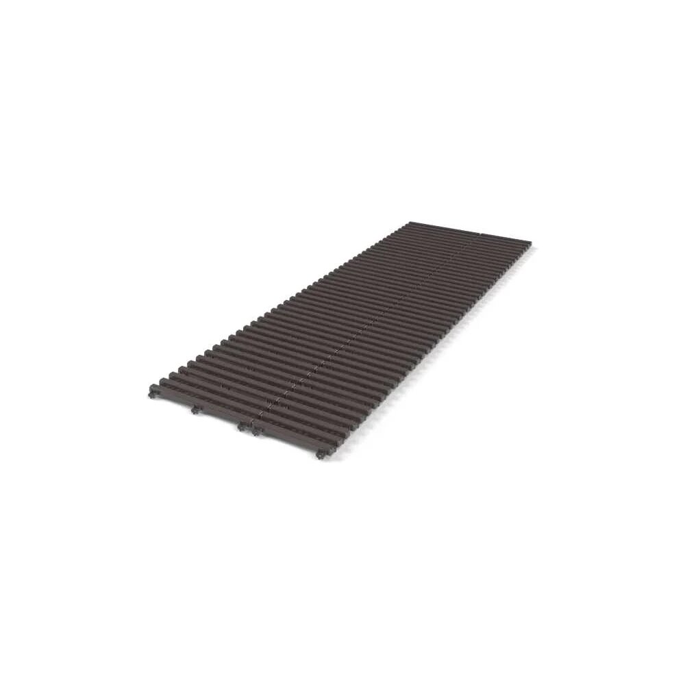 Садовая дорожка Еврогрядка EGDOR50x100, пластик, 50 см x 1 м, цвет венге