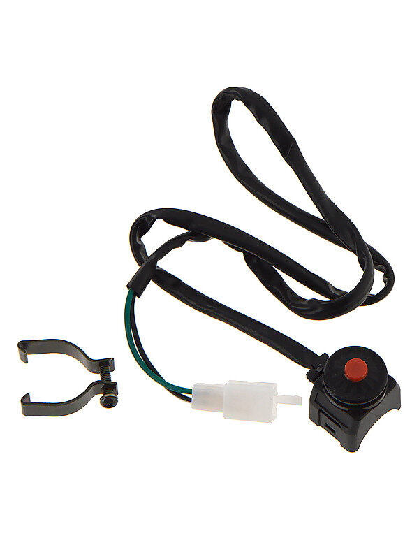 Кнопка выключения двигателя на руль круглая (универсальная) для IRBIS TTR 250R