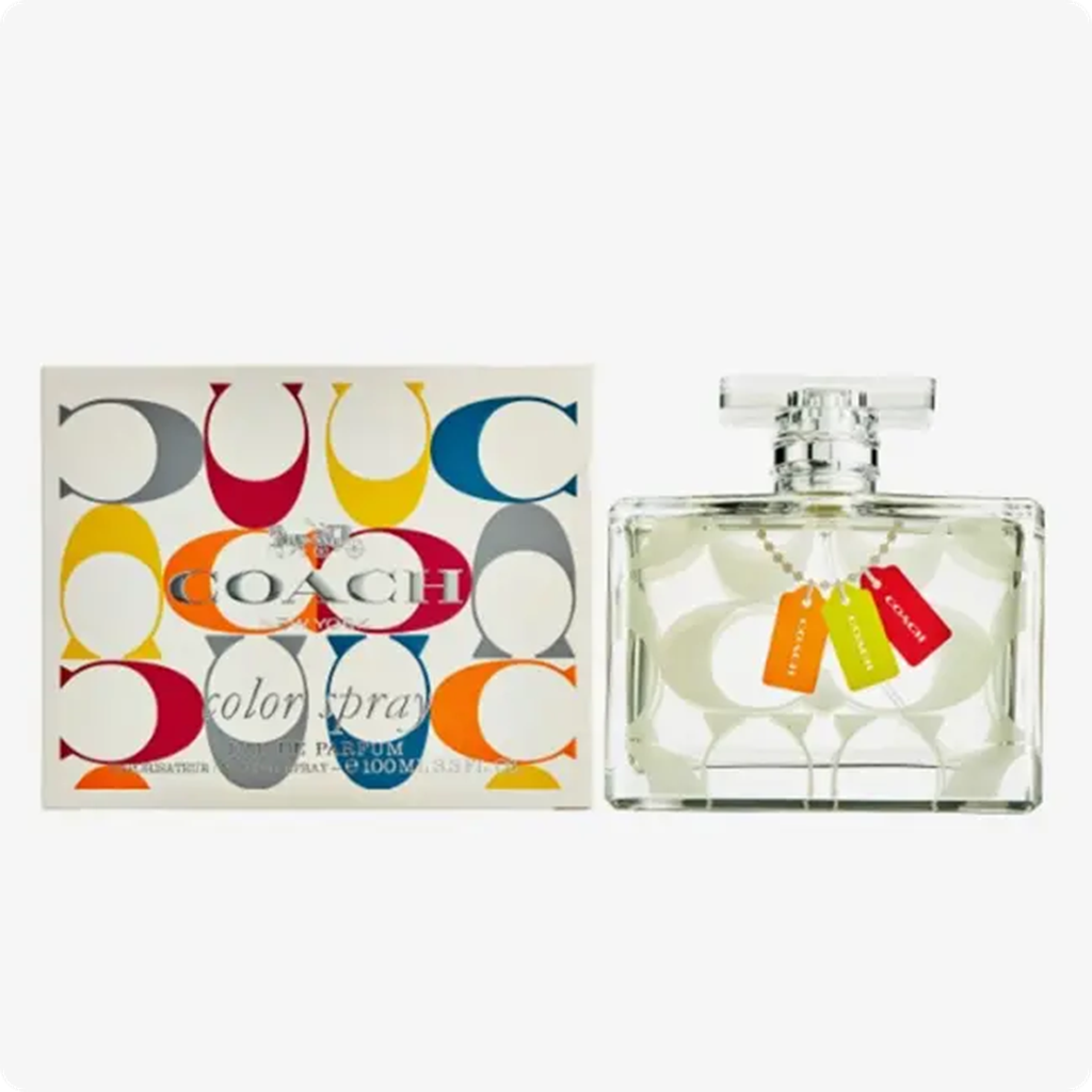 Парфюмерная вода женская COACH Color Spray 100 мл. Цветочно-фруктовый аромат