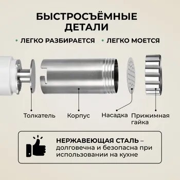 Электрическая лапшерезка пистолет Ручная машинка для лапши