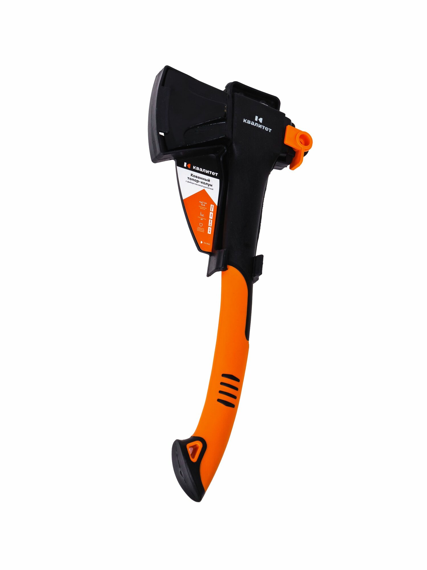 Топор-колун Квалитет ТК-900, сталь, стеклопластик, нескользящее покрытие