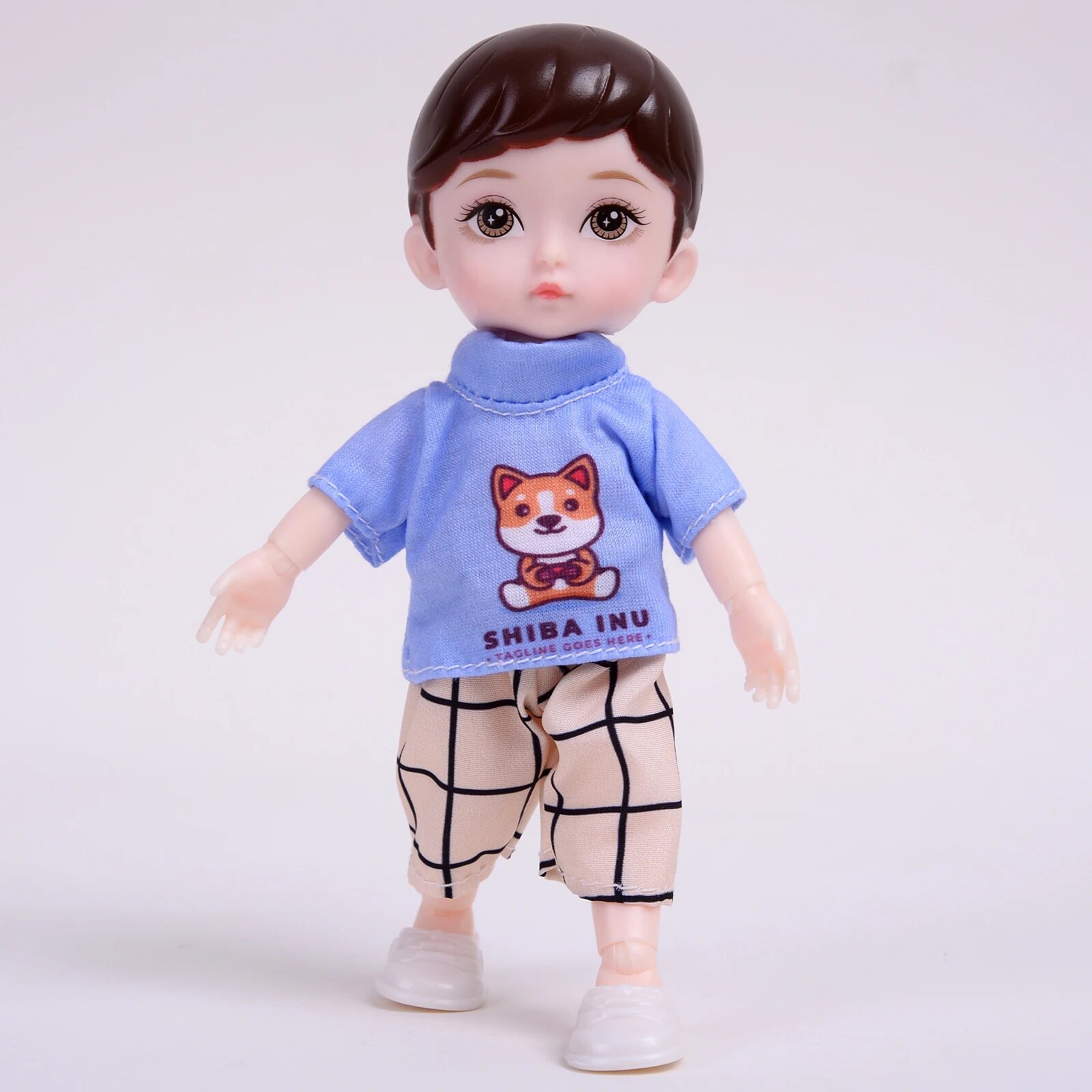 Кукла DOLL MEET мальчик, 6 дюймов, blue boy