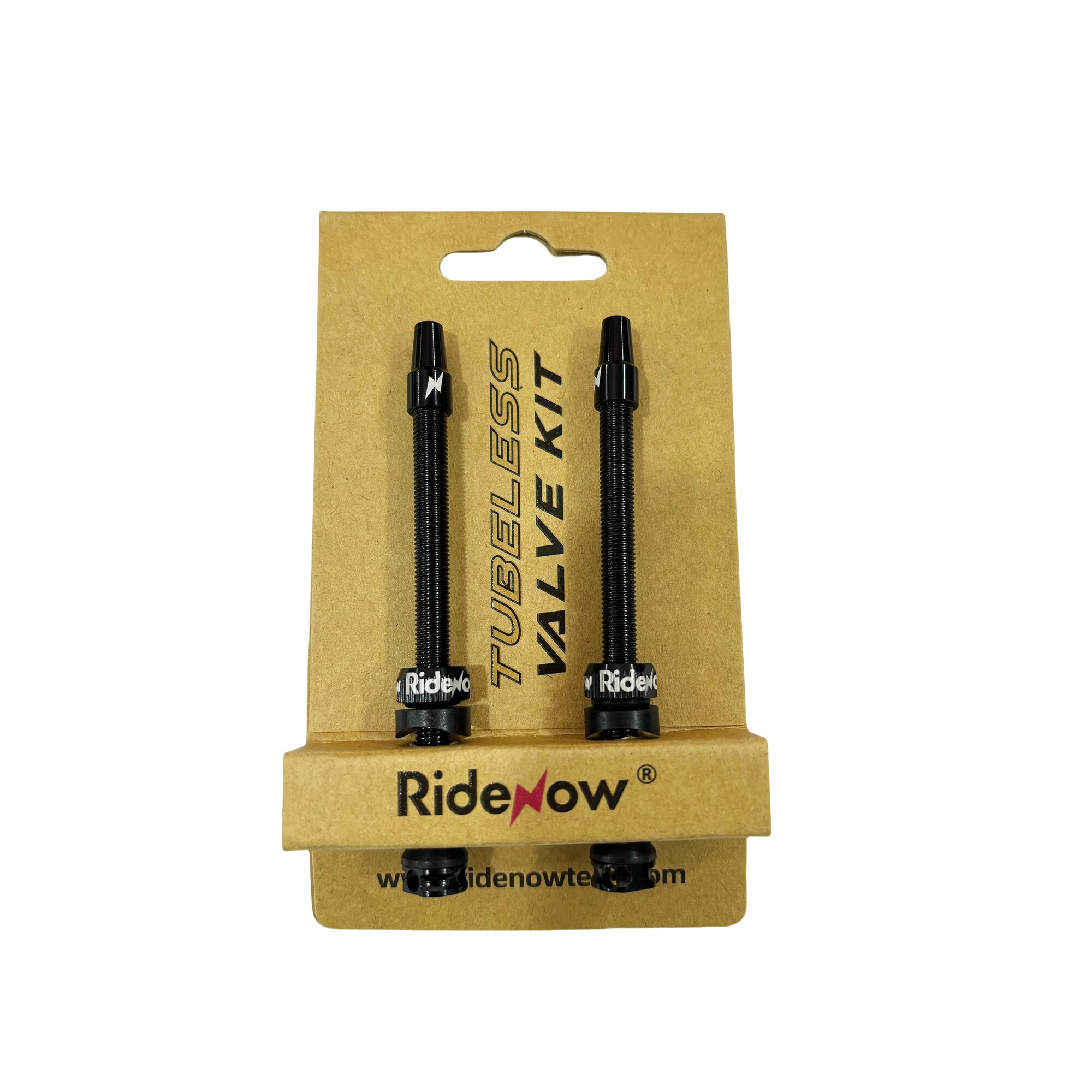 Ridenow Преста бескамерные клапаны для велосипеда 45/65/85 мм Черный, 1pair 85mm Black