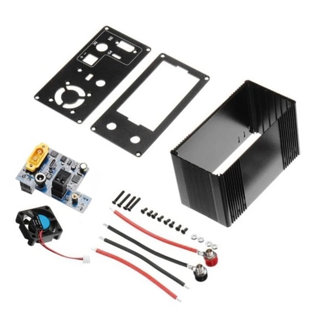 Комплект для самостоятельной сборки корпуса повышающего преобразователя XYH3606 с несколькими интерфейсами.