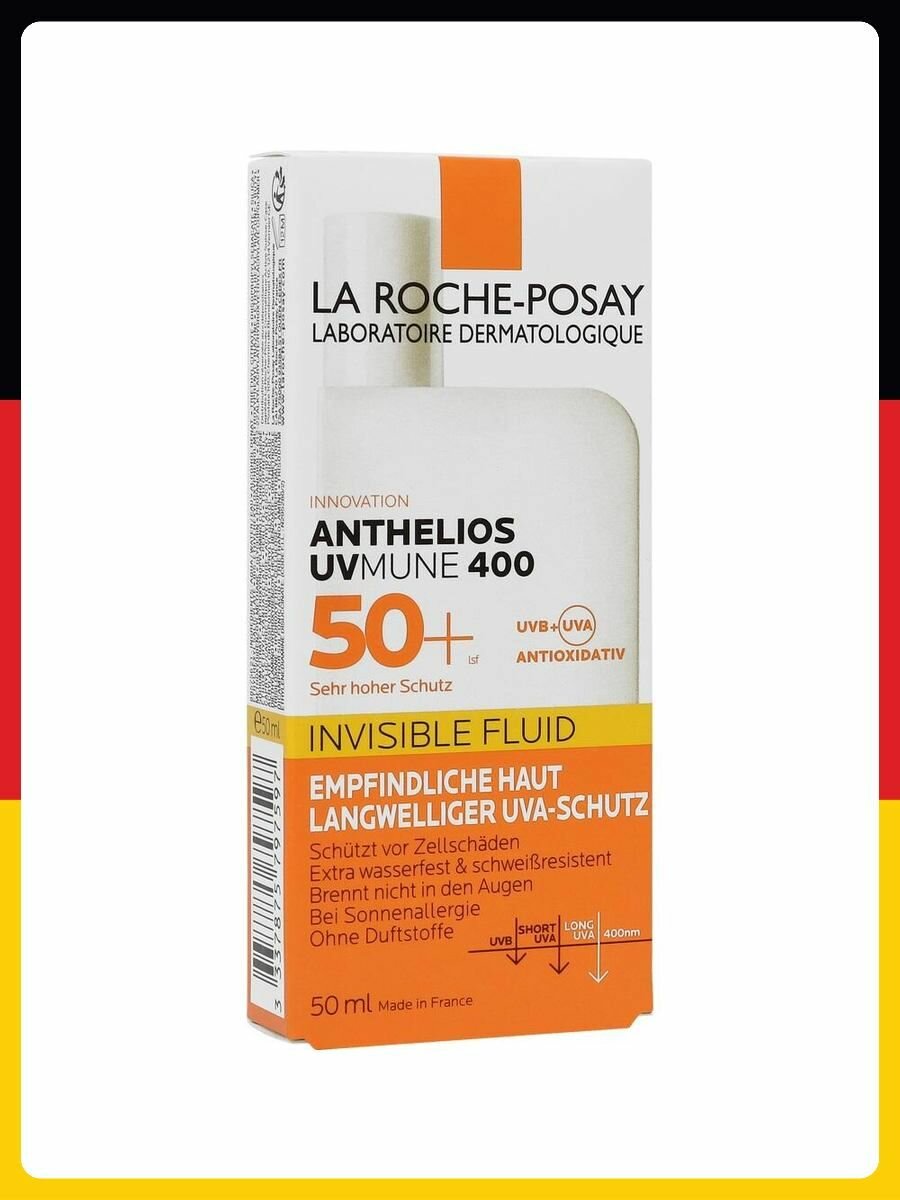 Средство солнцезащитное Roche-Posay Anthelios Invisible Fluid Uvmune400 50 ml liquid