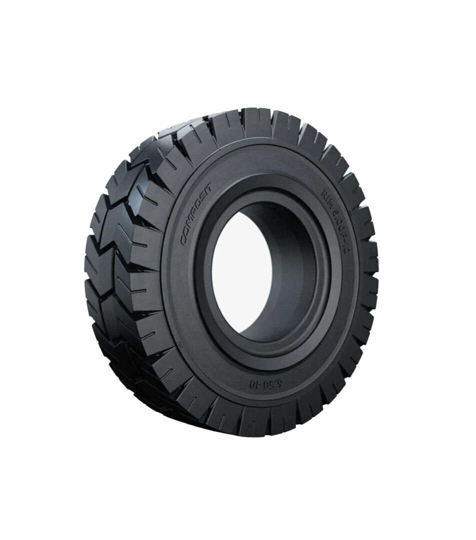 Шина цельнолитая Композит 6,5-10 АА0000 для погрузчиков