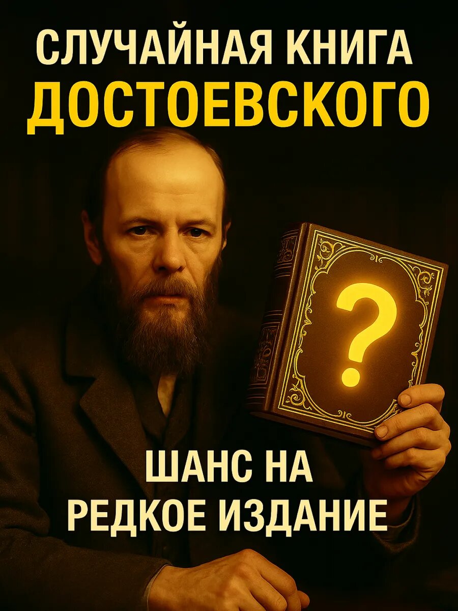 Случайный Достоевский — букинистический сюрприз