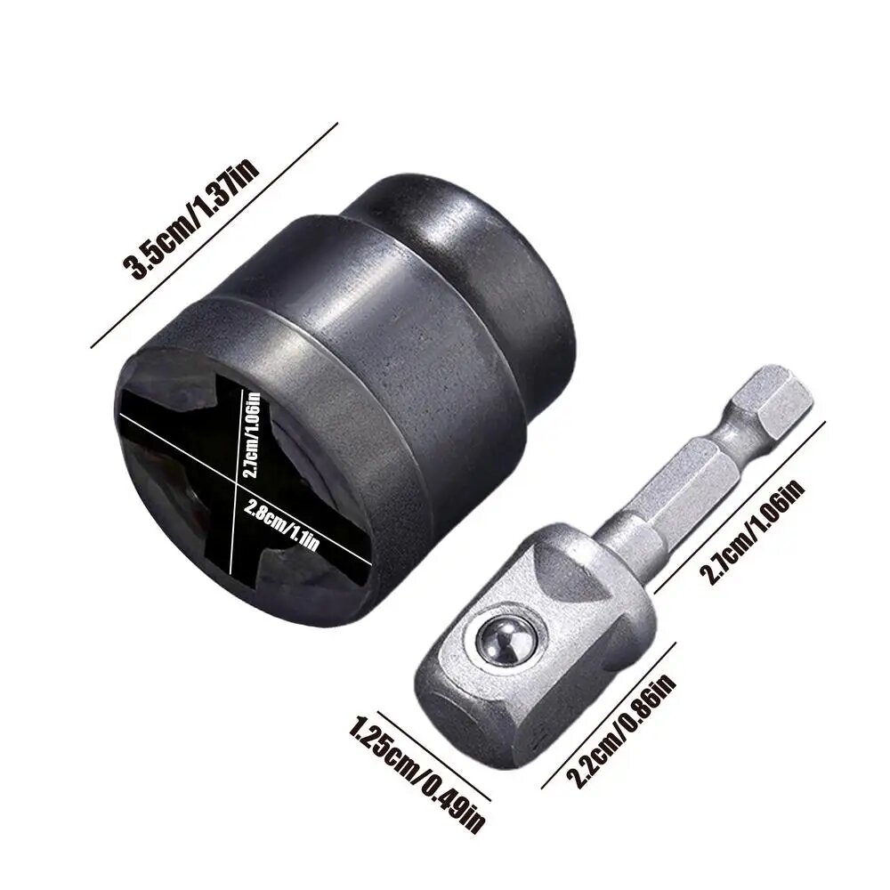 Адаптер для дрели с ножничным домкратом, розетка для домкрата для автофургона, сверхмощная насадка для дрели, аксессуары для авторемонта для мастерской, гаражного прицепа, автофургона, A