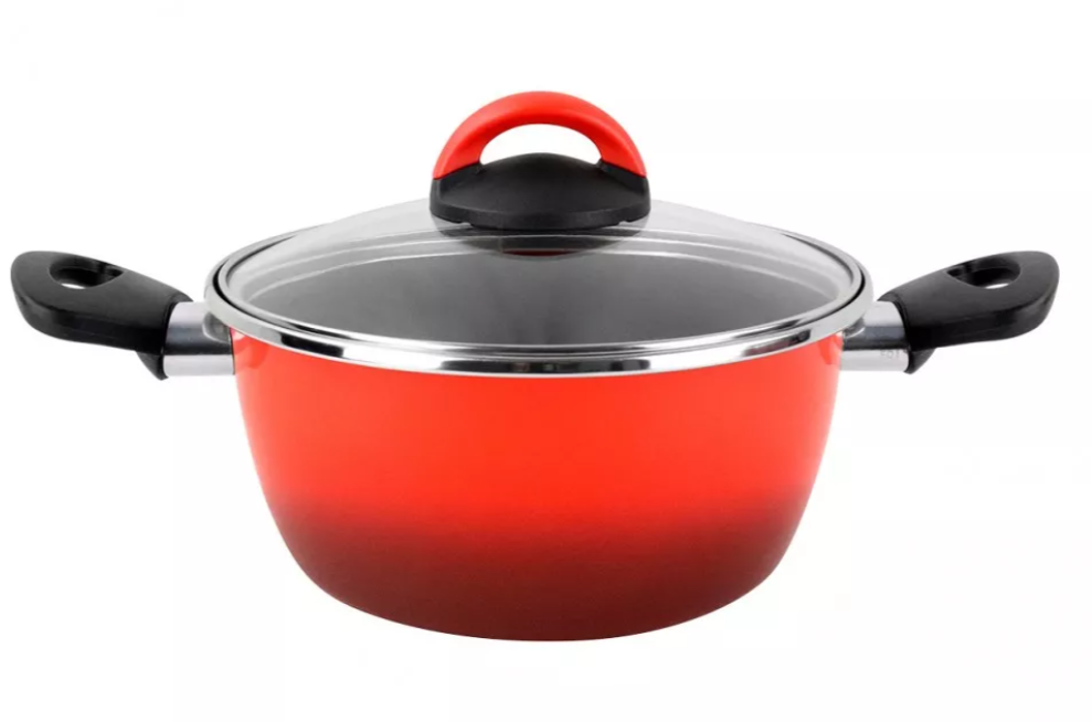 Кастрюля низкая с крышкой Vitrinor Sfumatto 20