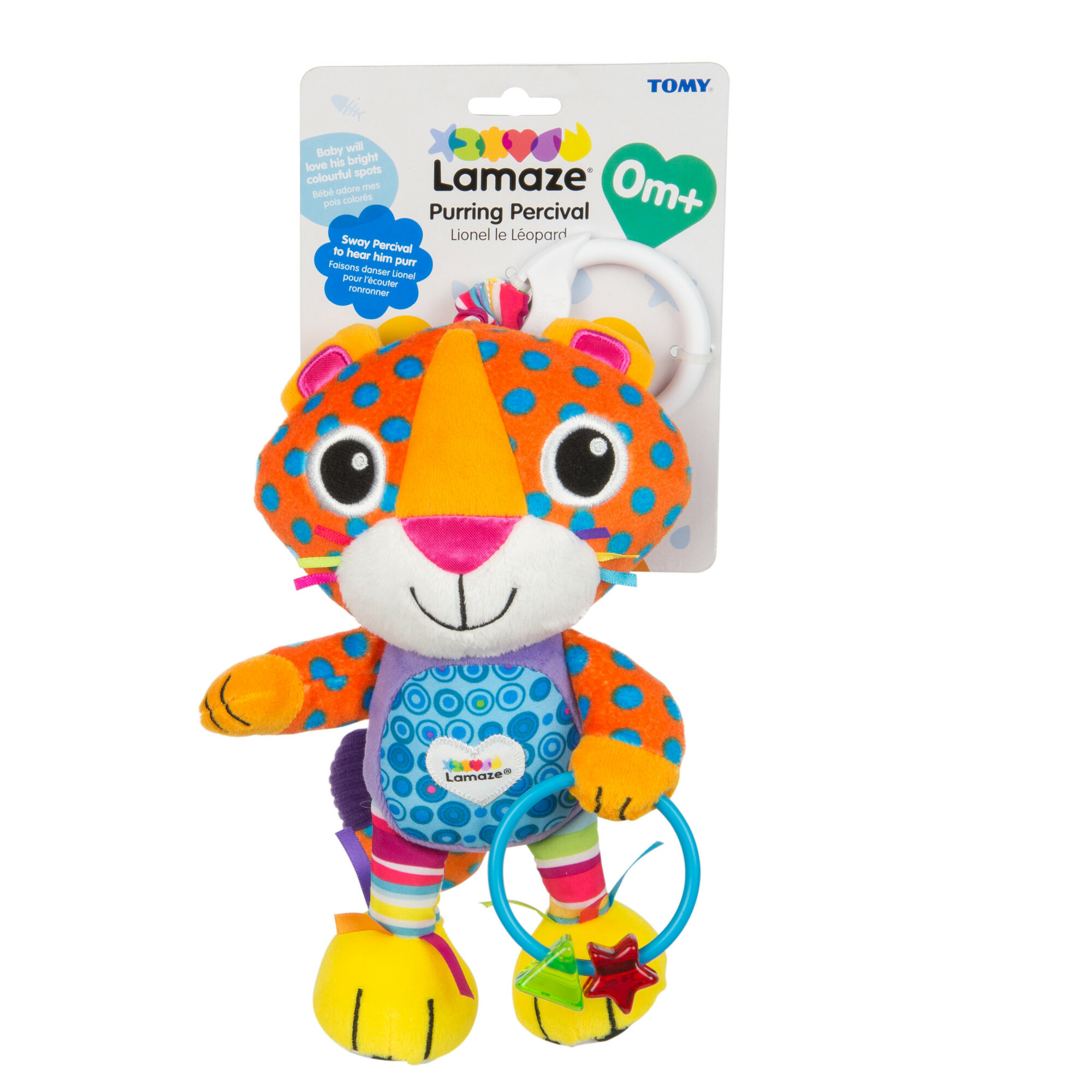 Игрушка Lamaze подвеска Леопард с подвесом