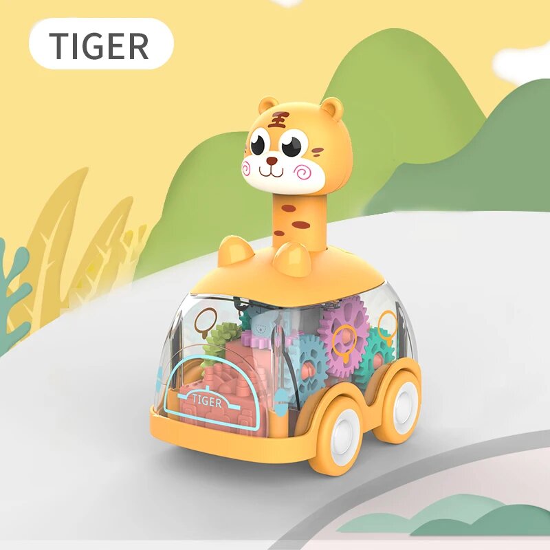 Инерционная машинка-головоломка Tiger car