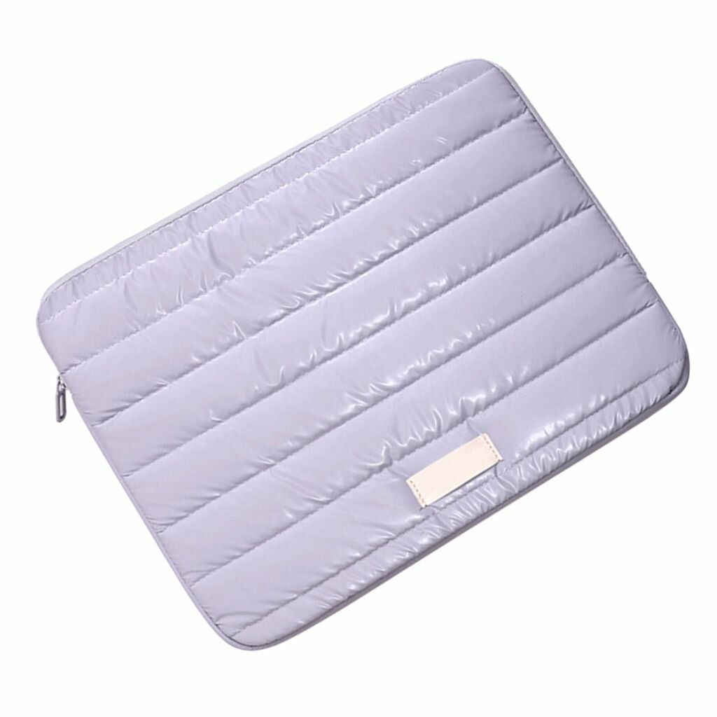 Сумка для ноутбука из стеганой ткани-фиолетовый