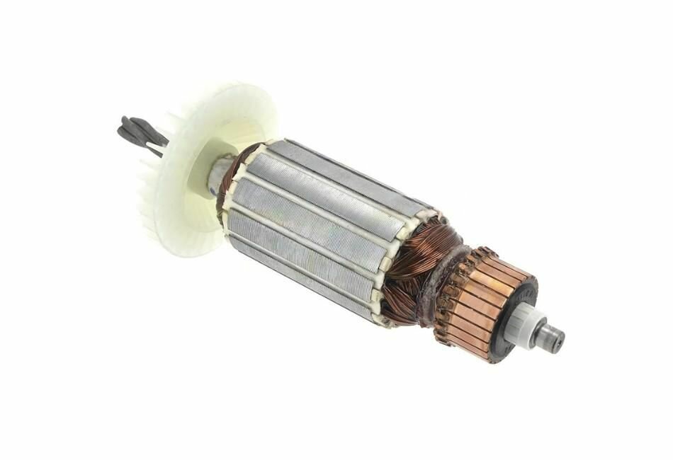 Якорь ротор двигателя ЗДУ-1100-2 ЭРМКМ2 /ДУ-П1100-2 дрели ударной L-166,5мм D-39мм 4зуба влево наклон,