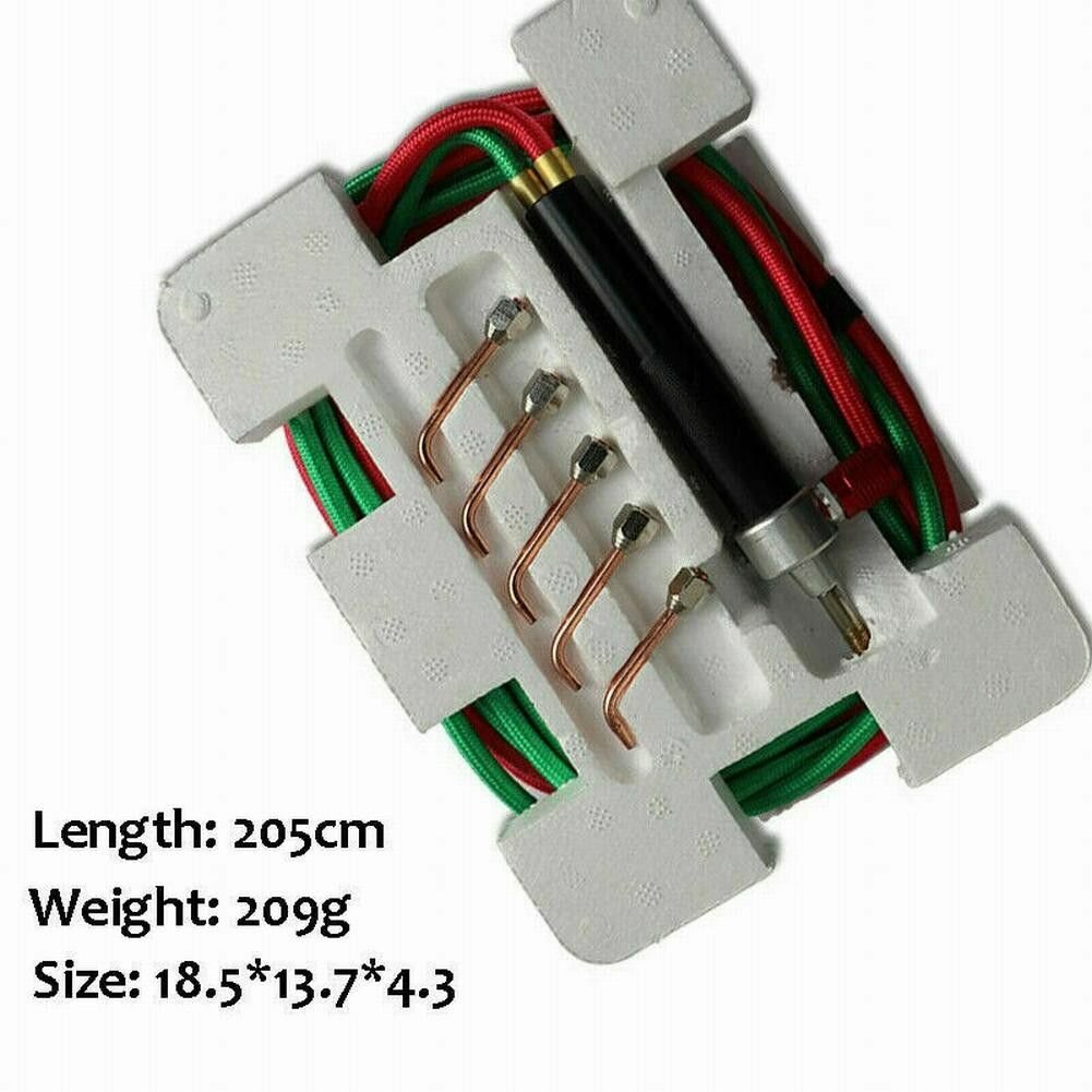 OZ-URJSH-Мини газовая сварка резка кислородно-ацетиленовая горелка комплект сварочный инструмент + 5 насадок