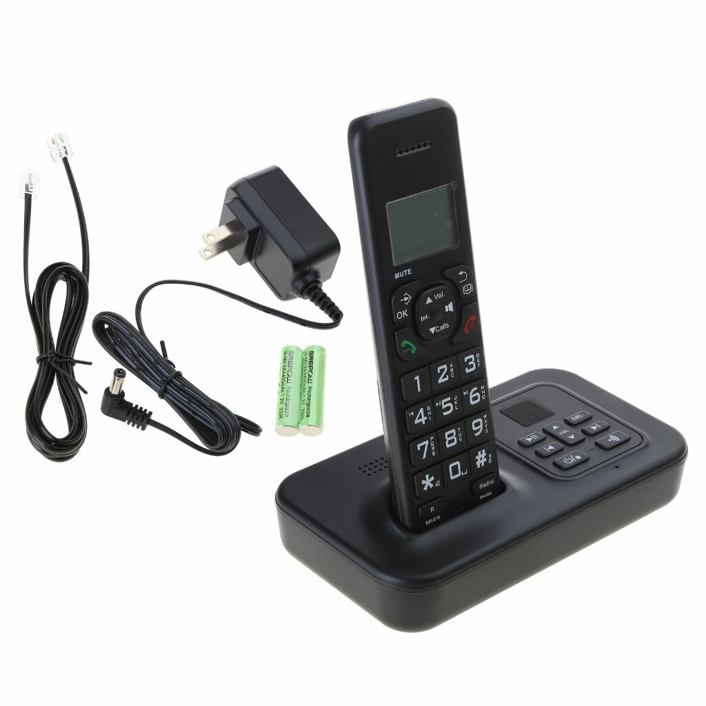 D1002B Беспроводной телефон с автоответчиком