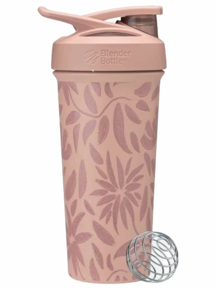Blender Bottle, Шейкер спортивный, Sleek Sport, цвет Wildflower (дикий цветок), 740 мл (25 унций)