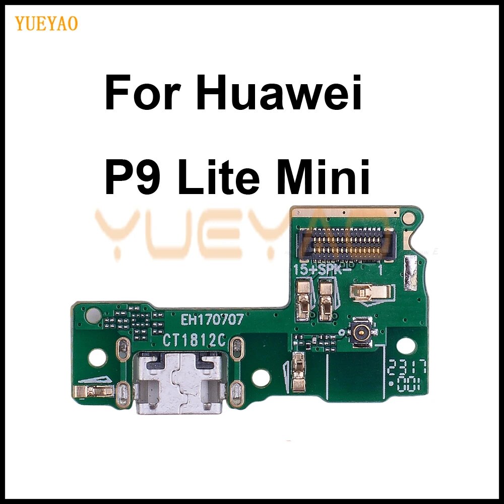 Разъем для зарядного порта, запчасти для платы, гибкий кабель с микрофоном для HuaWei P30 P20 Pro P10 P9 Plus Lite Mini, гибкий кабель для зарядки