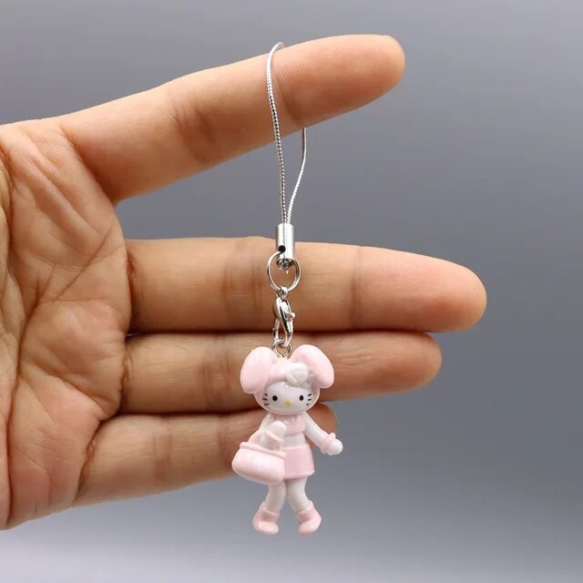 Hello Kitty мультфильм Китти кот автомобильный брелок рюкзак кулон студенческая пара маленькие подарки оптовая продажа женские аксессуары украшения