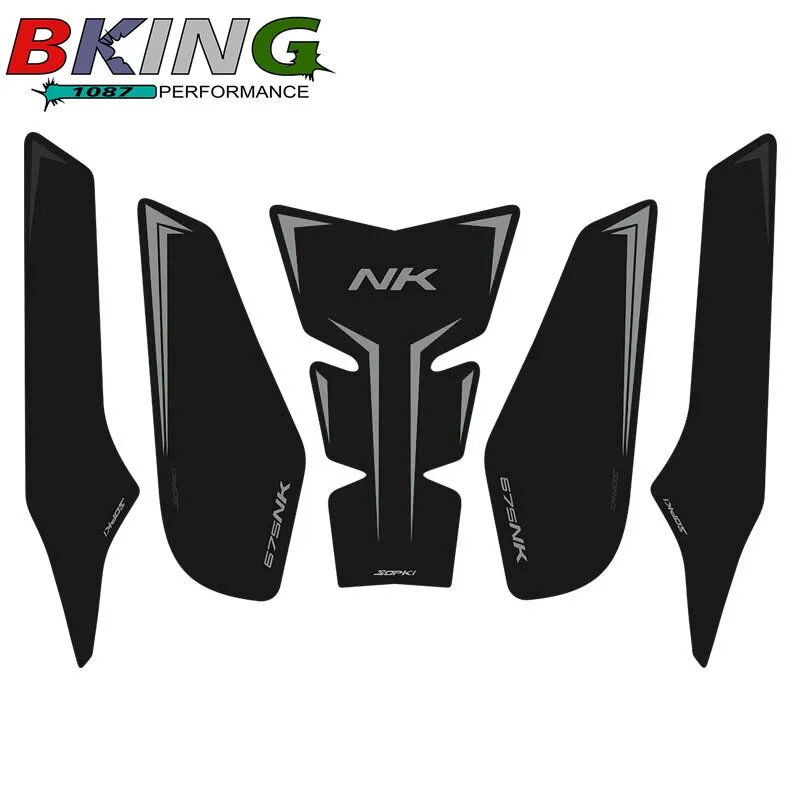 Наклейки на бак CFMOTO 675NK 2025+ Черный