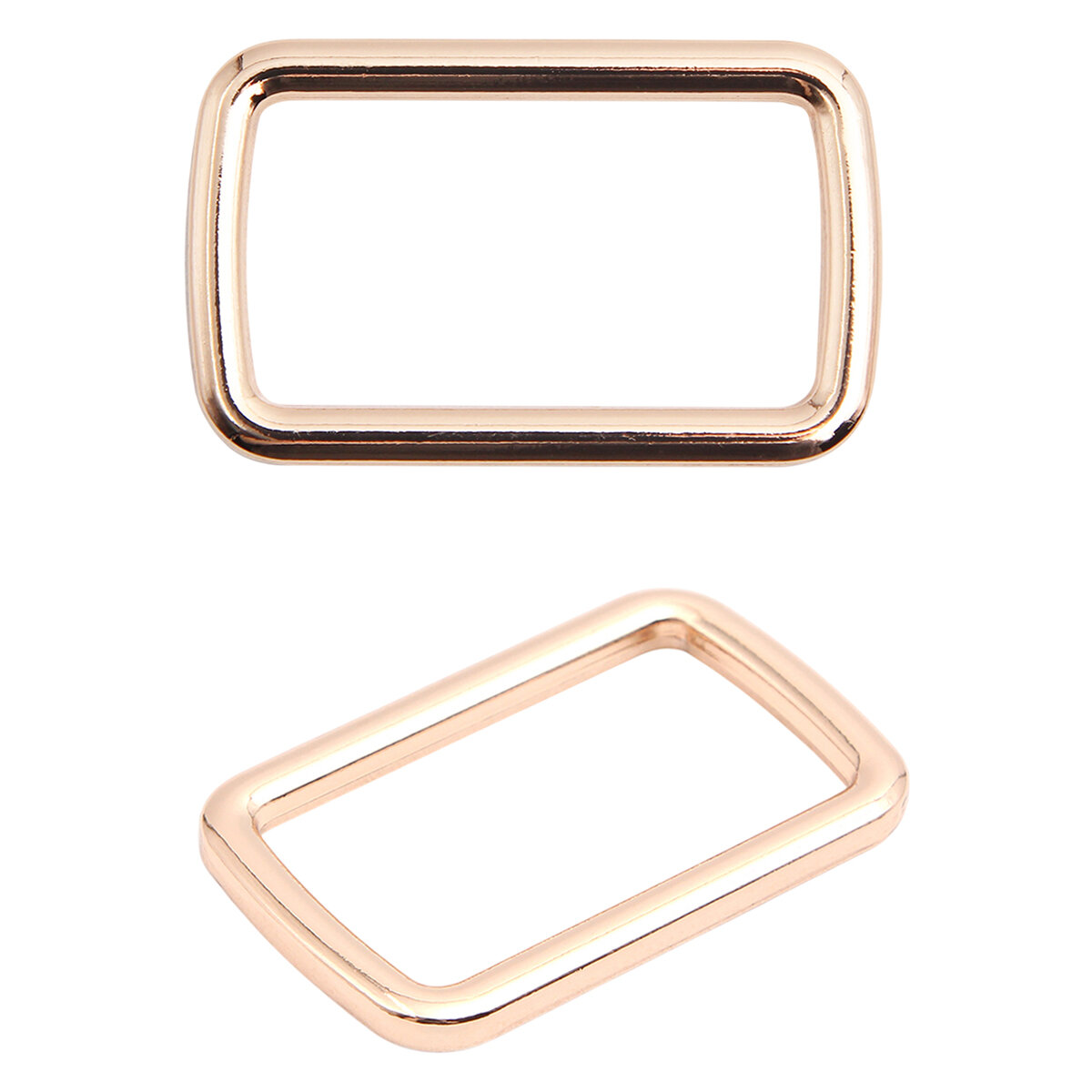 Фурнитура для сумок рамка 40мм (49*30мм) металл (золото 02), 4 шт, Айрис ГУ12749