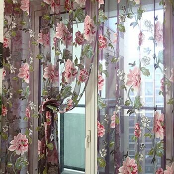 Milochic Штора 200х100см, 2шт красный S