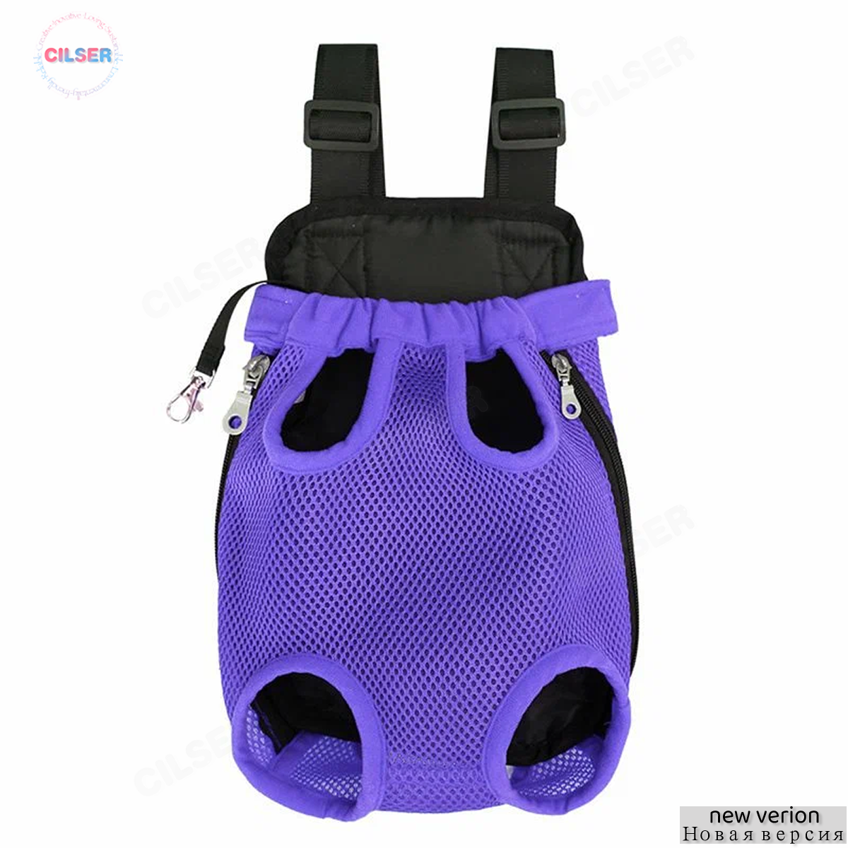Переноска для кошек и собак мелких пород / Сумка рюкзак слинг через плечо для домашних животных / Зоотовары, M