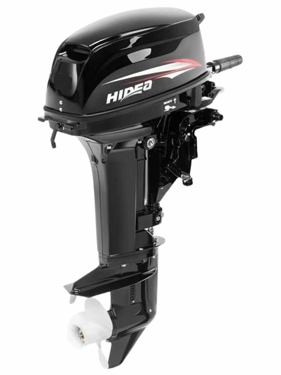 Лодочный мотор Hidea 9.9FHS PRO, с регулировкой угла наклона, 9.9 л. с.