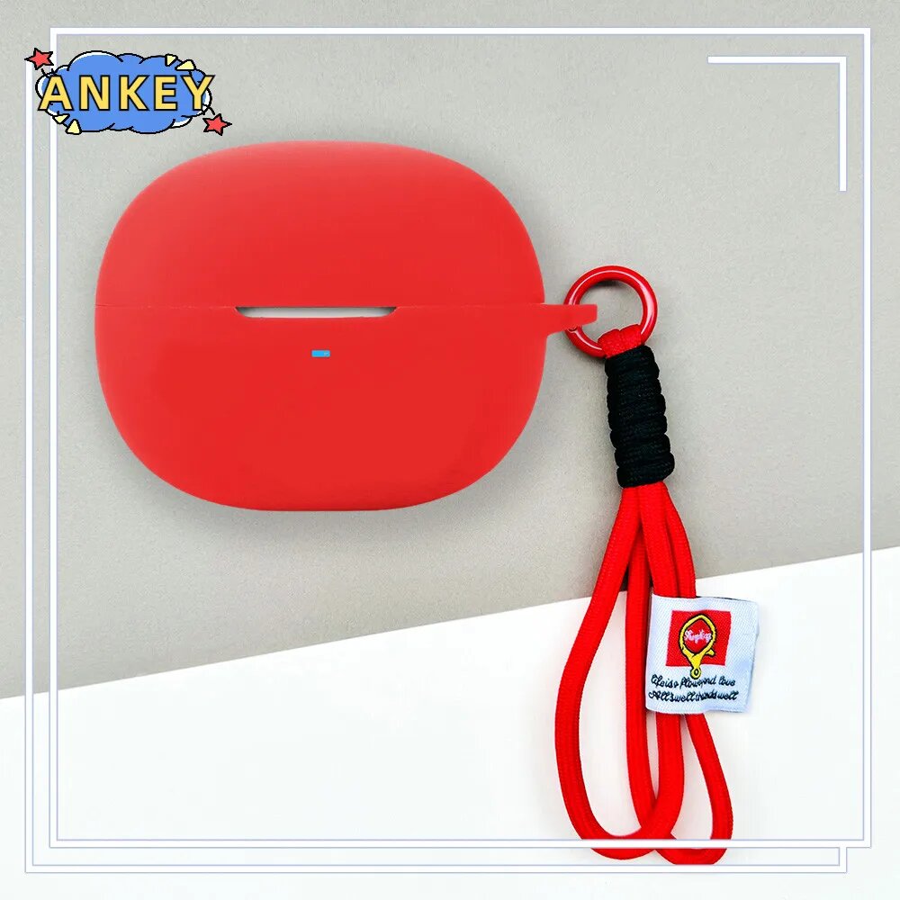 Чехол для Baseus Bowie MC1 силиконовый Red Lanyard