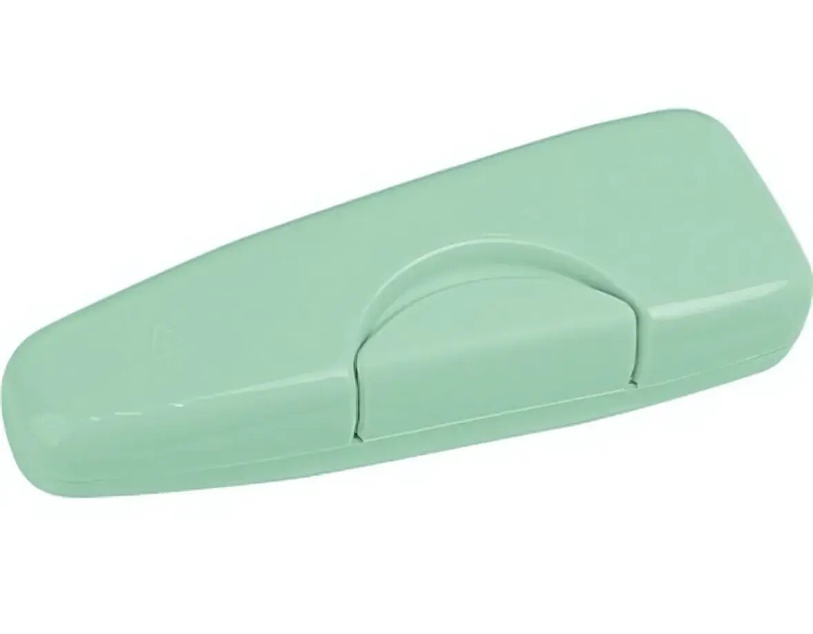 Футляр для бритвы, компактный, пластик, цвет мята, защита от повреждений