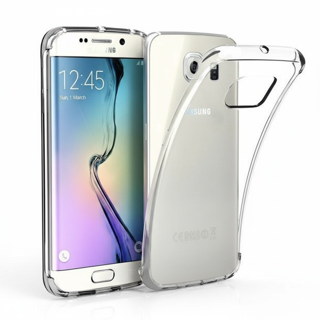 Ультратонкий силиконовый чехол для Samsung Galaxy Note 5 Edge, Ultra-thin Series, прозрачный