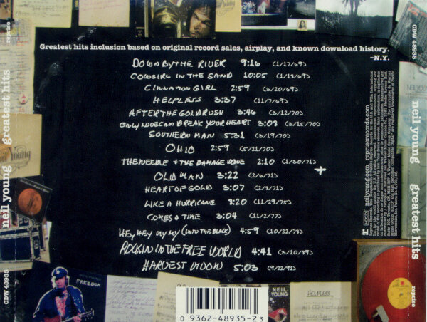 Диск Neil Young - Greatest Hits (1 CD) — фото 1