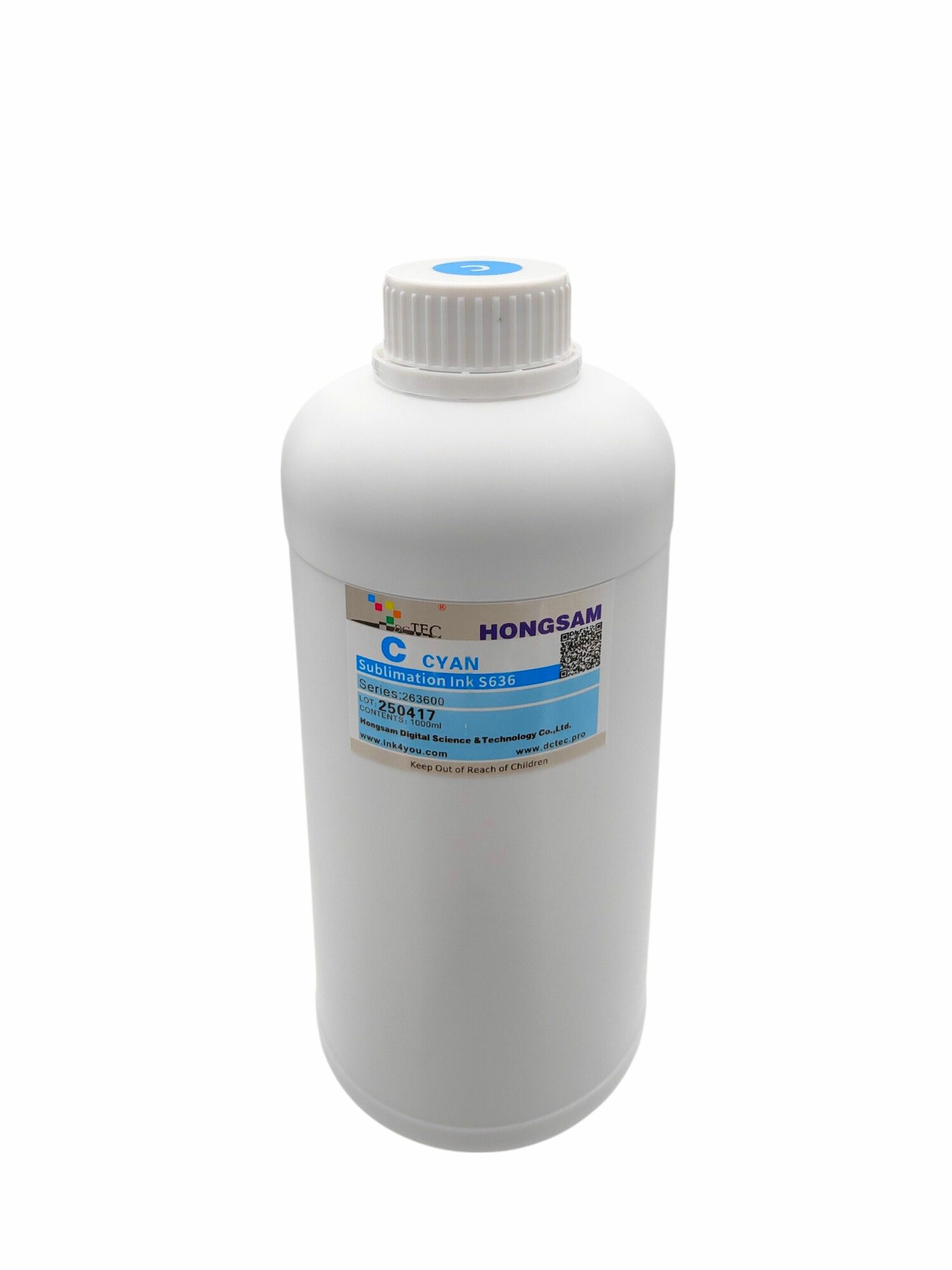 Чернила DCTec сублимационные S636 Cyan (голубой) 1000 мл
