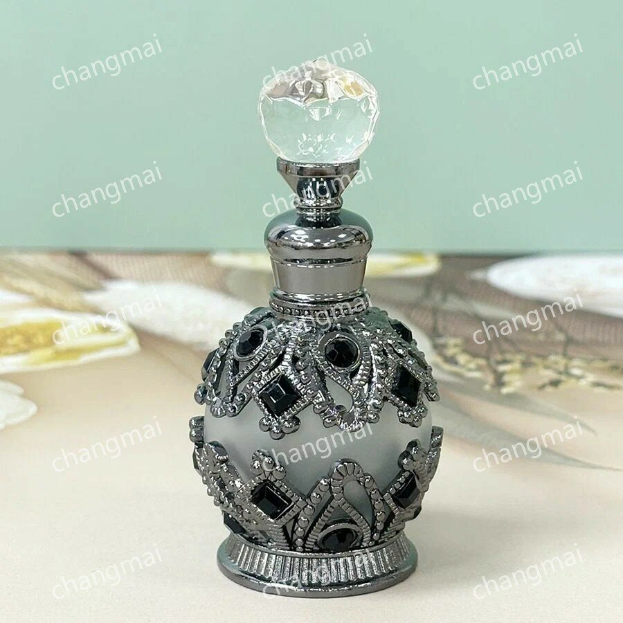 15 мл черная бутылка с маслом