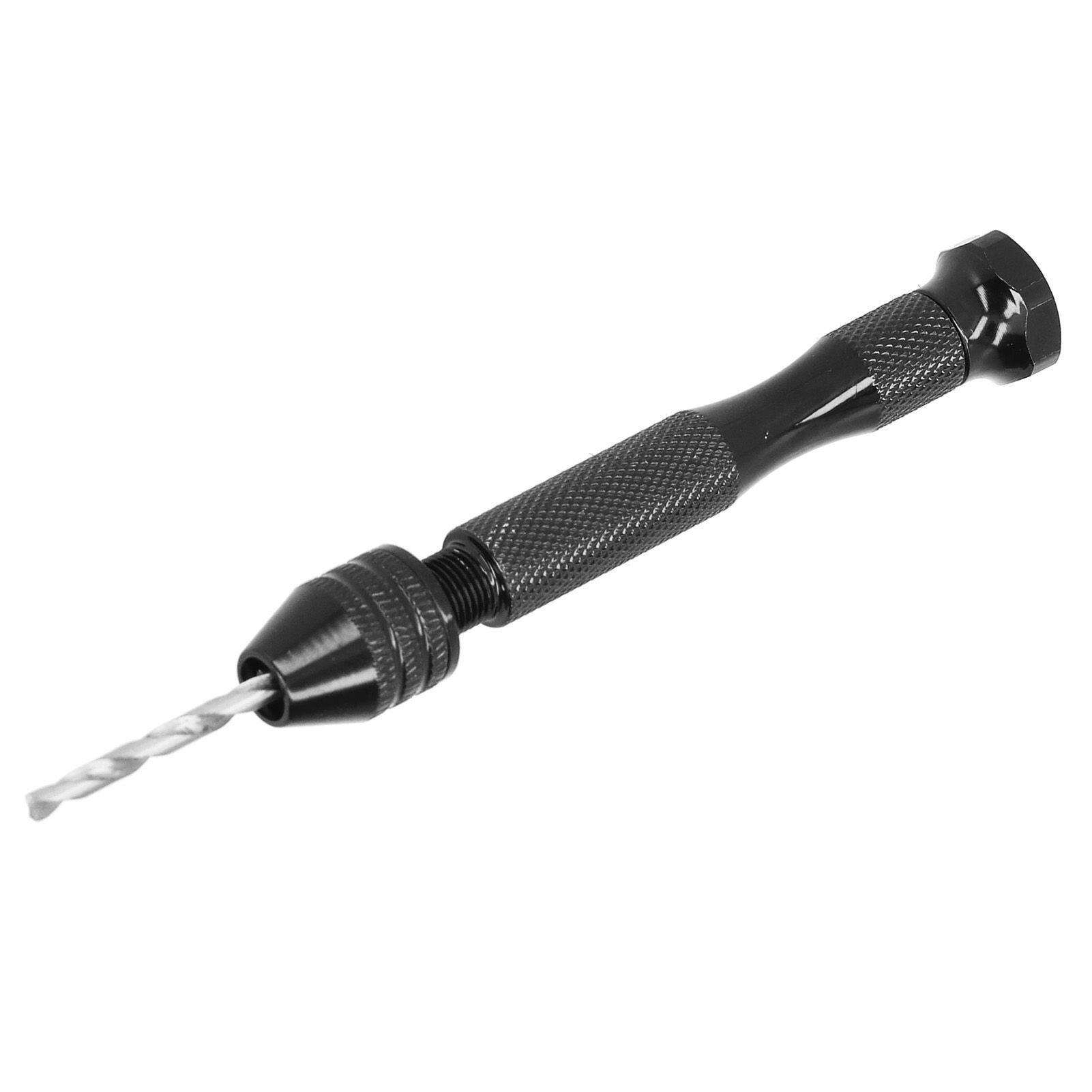 Набор ручных спиральных сверл Тиски для ручного сверления и резьбы Перфоратор черный с пинцетом из 46 бит