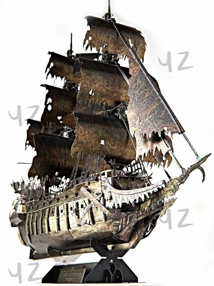 3D Пазлы, Модель пиратского корабля Летучий Голландец
