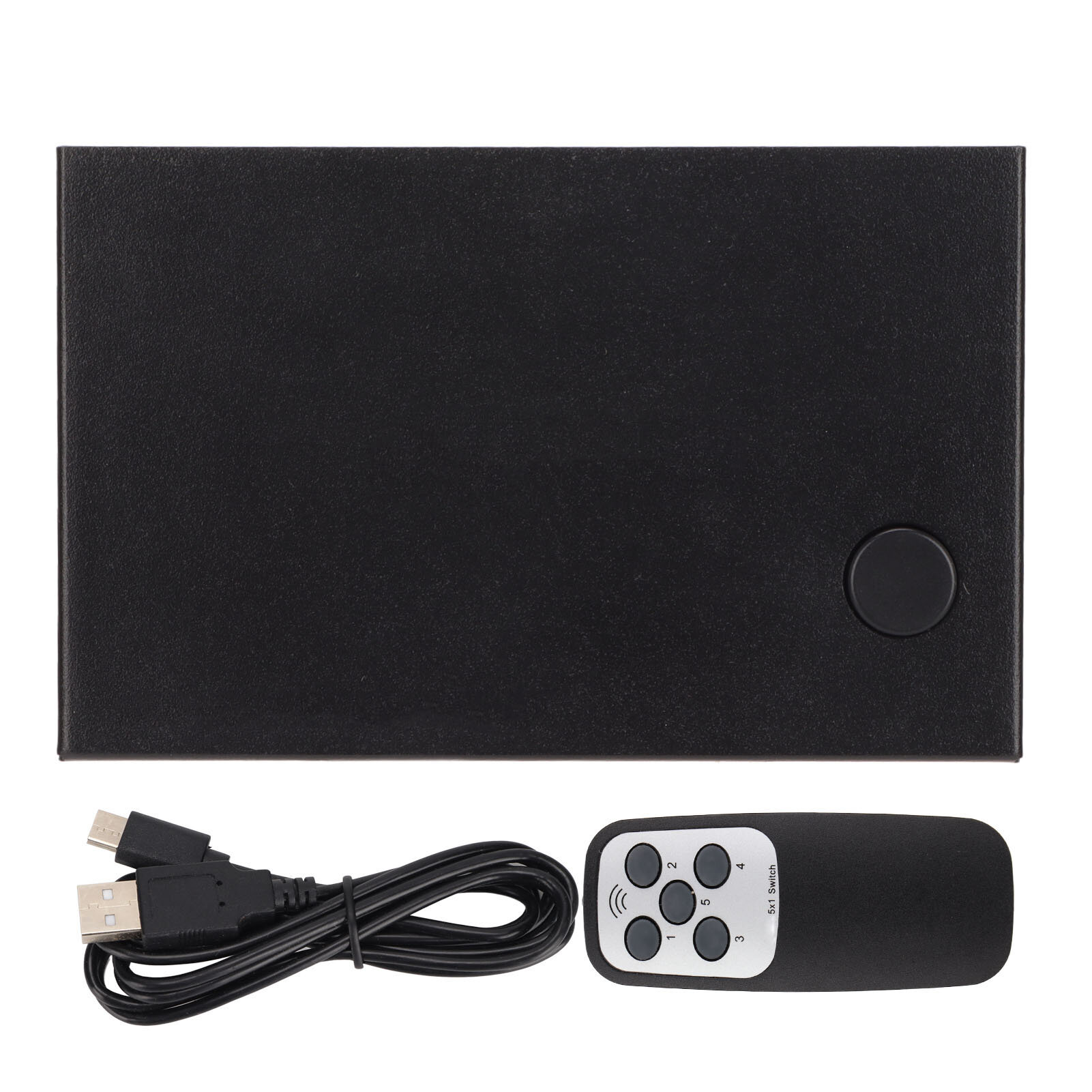 Переключатель HD 5x1, 18 Гбит/с, версия 2.0, с пультом ДУ и кабелем питания