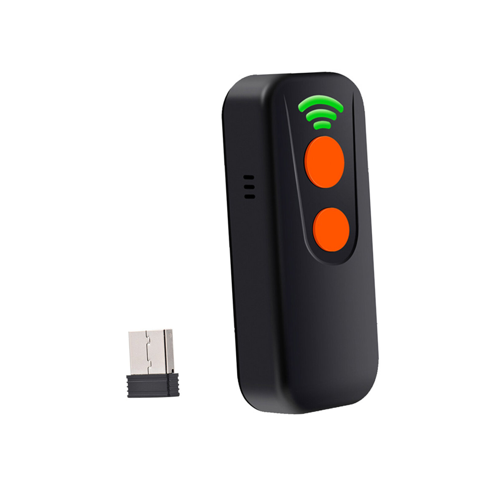 2D 1D QR -штрих -кодовый сканер 3 в 1 BT и 2,4 ГГц беспроводной и проводной подключения звука и подсказки Vibrator Поддержка