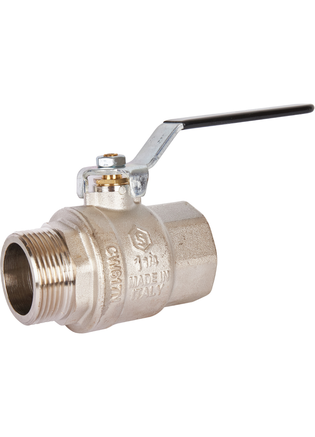 STOUT Кран шаровой НР-ВР рычаг-стальной 1 1/4" (SVB-0003-000032)