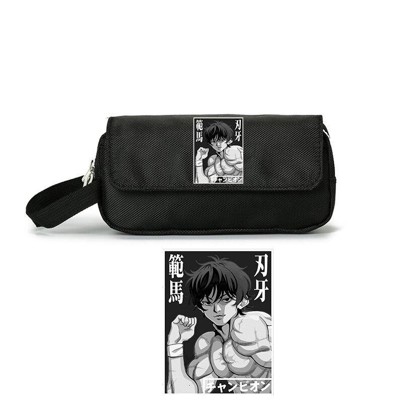 Пенал Fanma Blade Tooth, черно-белый