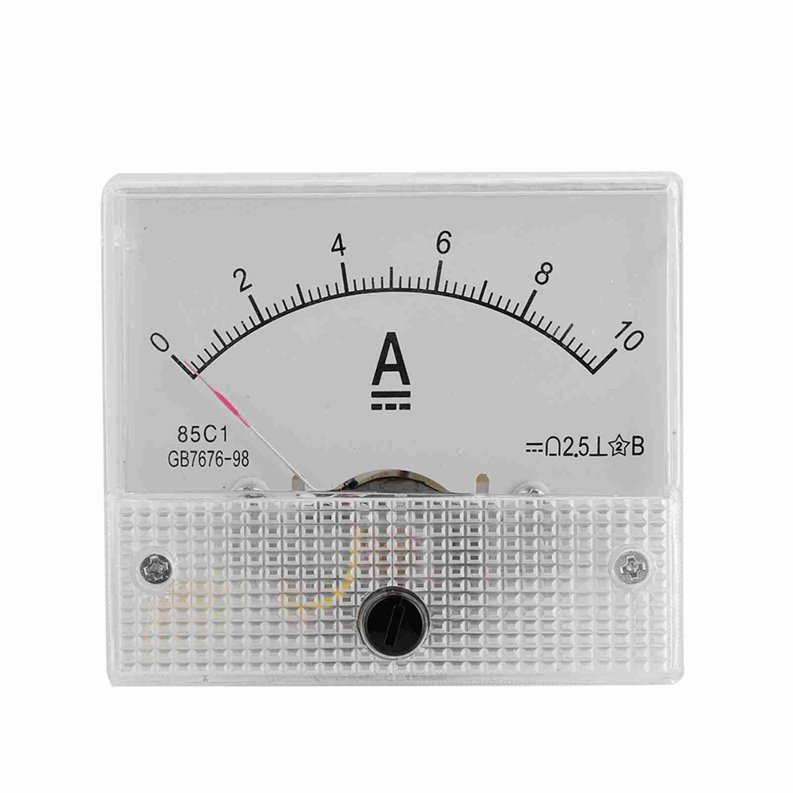DC 0-10A DC Analog 85C1 Токовое напряжение вольтметра 2.5.