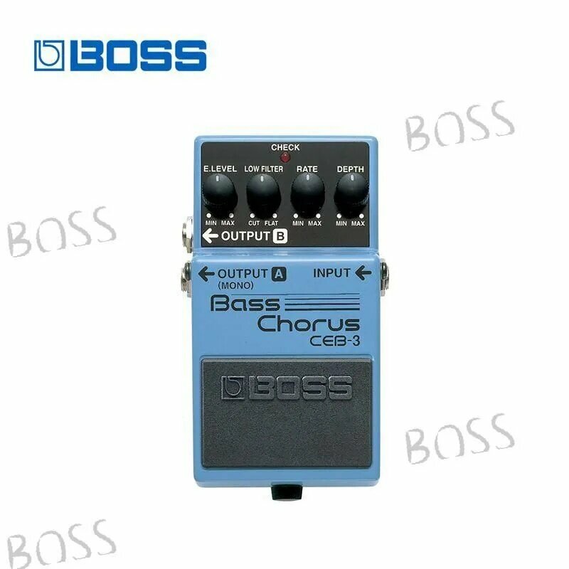 BOSS CEB-3 Педаль басового припева Компактная педаль припева, специально разработанная для бас-гитары