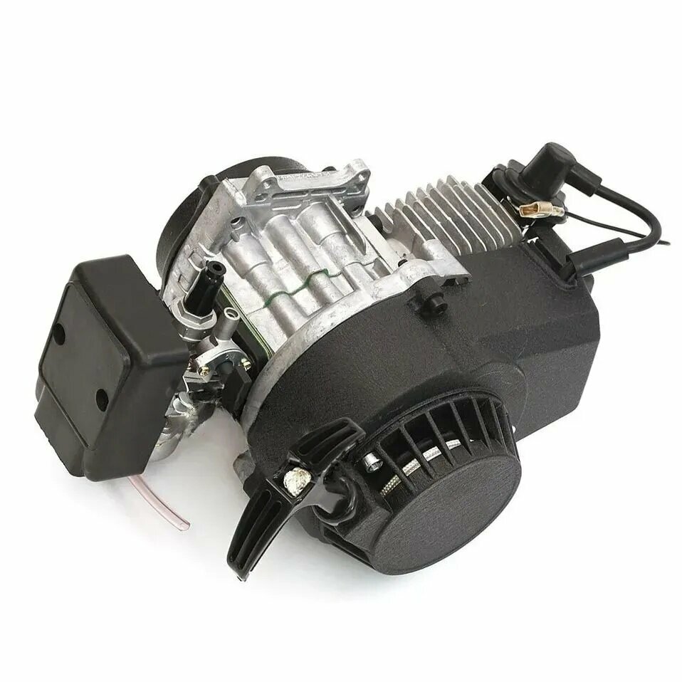 Двигатель с ручной тягой (бензиновый) 49cc Подходит для мини-мотоцикла небольшого спортивного автомобиля небольшого внедорожного мотоцикла